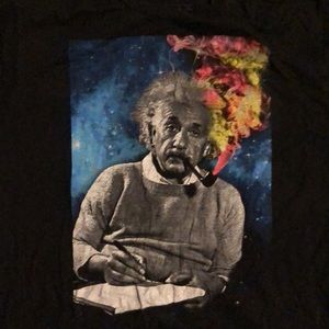 Shirts | Albert Einstein Trippy Smoke Tee | Poshmark